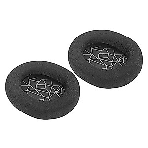 MOLGRIA Ear Pads Cushion for Arctis 7, Replacement Fabric earpads Compatible with Steel Series Arctis 3 5 7P Arctis 9 Arctis 1 Arctis Pro Prime PC PS3 PS4 PS5 Gaming Headset (White Texture Lining)
