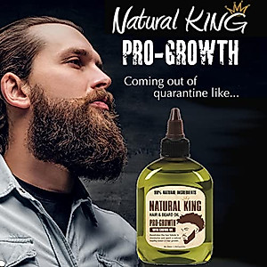 SFC Natural King Pro-growth Castor Hair & Beard Oil 7.1 oz