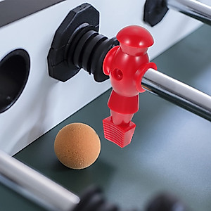 Abaodam Table Foosball Player Replacement Man: 4Pcs Soccer Table Player Foosball Replacement Parts for Dynamo Table Fun Game Toys