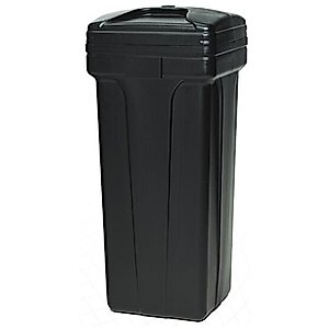 Water Softener Salt Tank brine Tank inches with Safety Float (15x17x36 Inches Rectangular, Black)
