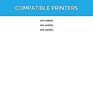 LD Compatible Ink Cartridge Replacement for Brother LC207BK Super High Yield (Black, 2-Pack)