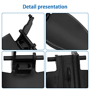 241682003 Refrigerator Water Dispenser Lever (Black) Replaces AP3965193, 1196652, 5304422026, AH1526383, Compatible with Frigidaire/Westinghouse/Kenmore