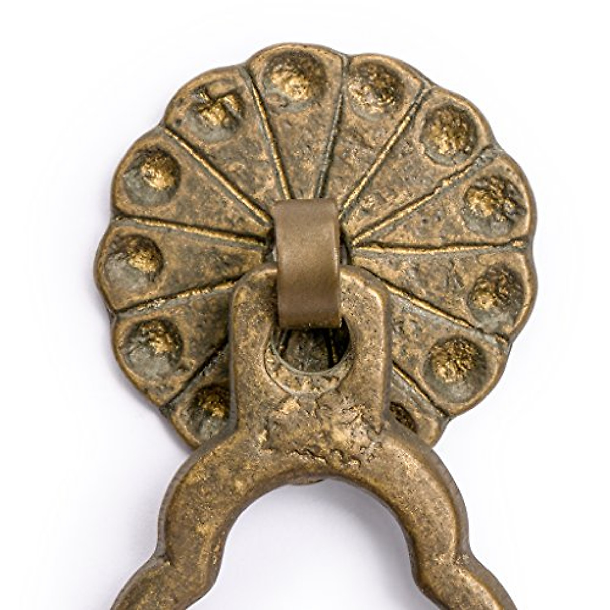 Hardware Philosophy Sparrow Tail Brass Hardware Pulls 2.4" - Set of 2