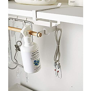 Yamazaki Home Tosca Under-Shelf Hanger Holder closet storage and organization systems, One Size, White
