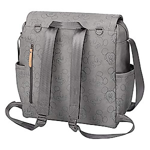 Petunia Pickle Bottom Boxy Backpack | Diaper Bag | Diaper Bag Backpack for Parents | Top-Selling Stylish Baby Bag | Sophisticated and Spacious Backpack for On The Go Moms | Disney Love Mickey Mouse