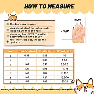 LUZGAT Dog Boots Paw Protectors,Small Dog Winter Boots Shoes,with Anti-Slip Sole and Plush for Warm Snow Outdoor Walking,Pack of 8(Red+Red.Size 3)