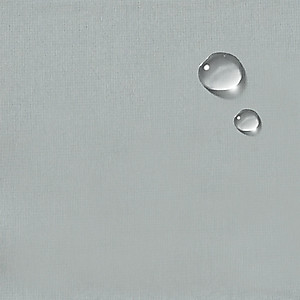 Sunset Trading Contemporary Puff Collection Slipcovered 44" Square Sectional Modular Ottoman Stain-Proof Water-Resistant Washable Performance Fabric Oversize Down Filled Large Sofa Footrest Ocean Blue