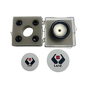 Lanescope Convertible Cardiology Stethoscope by Lane Instrument, Multiple Colors Available (Black)