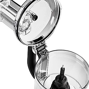 KitchenAid KFP0718CU 7-Cup Food Processor Chop, Puree, Shred and Slice - Contour Silver (Renewed)