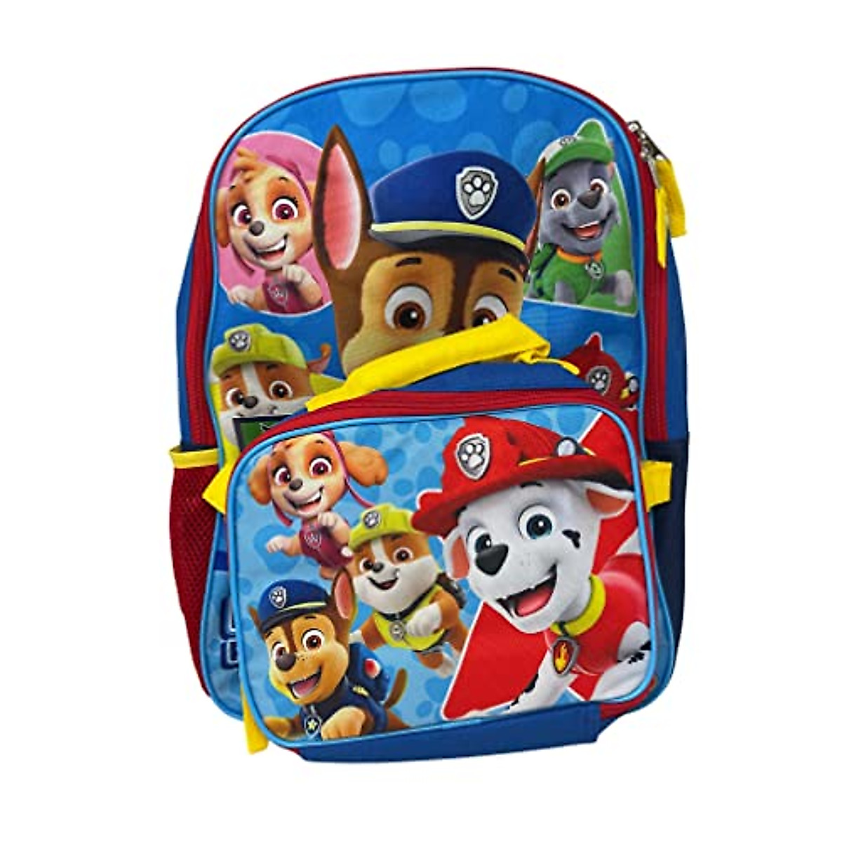 Paw Patrol 16 Inches Large Backpack With Lunch Bag Set