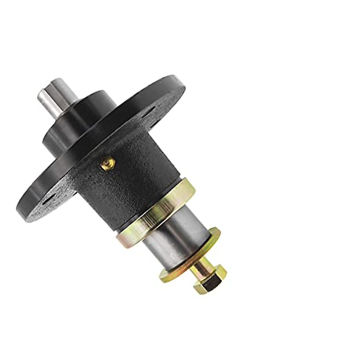 q&p Outdoor Power 350595 Deck Blade Spindle Assembly Bracket Replaces Hustler Excel 350595 cast Iron Spindle Assembly