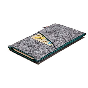 Felt Sleeve with Cards Pocket for the New iPhone 13 Pro Max/Pro/Mini/iPhone 12 Pro/XR/SE. Handmade