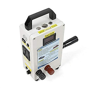 Hand Crank Generator, 150W Portable Generator Hand Crank Charger Generator Emergency Power Supply USB Vehicle Charging Generator for Outdoor Travel Camping Hiking