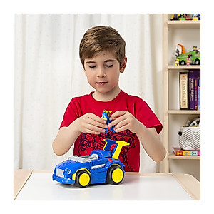 Paw Patrol, Mighty Pups Super Paws Chase’s Powered Up Cruiser Transforming Vehicle