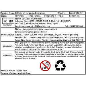 Pink Birthday Decorations, Happy Birthday Banner, Pink Birthday Balloons Decorations, 16 pcs 12 inch Happy Birthday Balloons with 2 Ribbons for Girl and Women Birthday Party Decoration