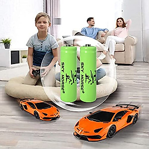 SKY HORSE AA Rechargeable Battery Ni-MH 1.2V 600mAh for Garden Light,Solar Lights,Toys,Remote Control, Mouse(8)…