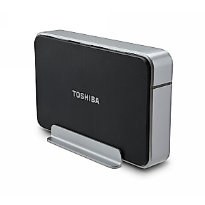 Toshiba 1 TB USB 3.0 External Hard Drive PH3100U-1E3S (Black/Silver)