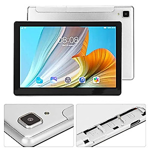 RongM HD Tablet 100240V 8.1 Inch Tablet Silver Gray 5G WiFi 1920x1200 TypeC Charging for Work and Study US Plug