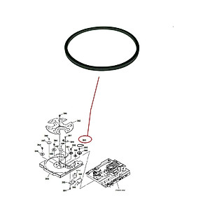 Loading Draw Drawer TABLE CD Rubber Belt For Sony Disc Player REPLACE THE PART: 424382301 424382311
