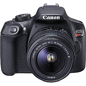 Canon EOS Rebel T6 DSLR Camera w/EF-S 18-55mm, 32GB SD Card & Camera Bag (Renewed)