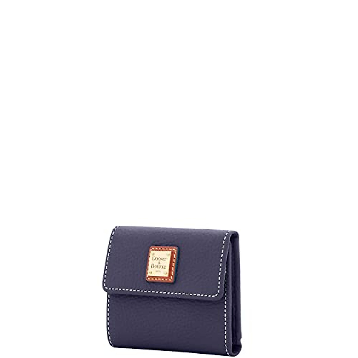 Dooney & Bourke Pebble Grain Small Flap Credit Card Wallet