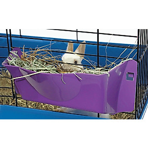 Lixit Cage Hay Rack for Rabbits and Other Small Animals (Green)