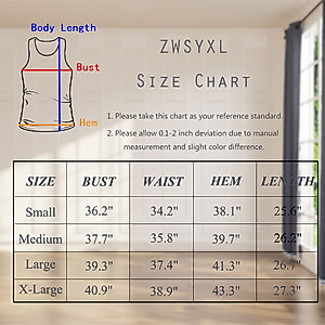ZWSYXL Women Cute Letter Printed Tank Shirts with Sayings Travel Tees with Girls Loose Workout Sleeveless,Navy Blue Tank L