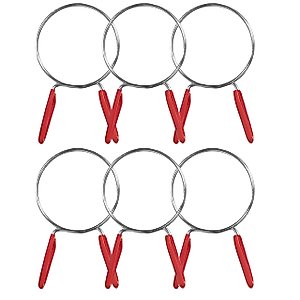 Peachtree Woodworking 4 inch EZ-Release Hose Clamp for Dust Collection Hoses 6PK