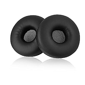 XB450 Earpads - JECOBB Replacement Ear Cushion Pads with Protein Leather and Memory Foam for Sony MDR-XB450, XB450AP, XB550AP On Ear Headphones ONLY ( NOT FIT Sony Other Series ) – Black
