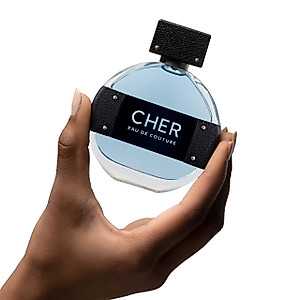 Cher Eau De Couture - Perfume Spray for Men and Women - Fruity and Citrusy Scent with Notes of Bergamot, Jasmine and Vanilla Orchid - Spicy, Bold and Lasting Fragrance - 1.7 FL Oz