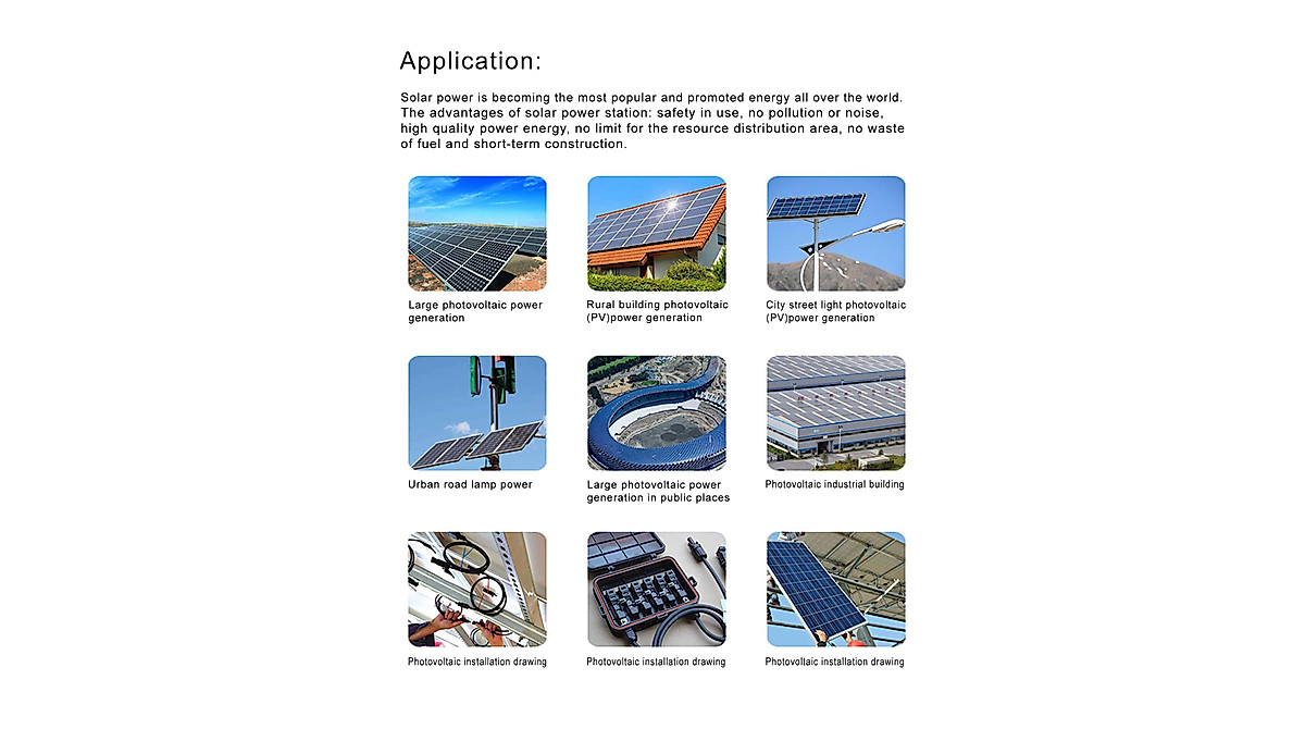 Trisinger Waterproof Solar Panel Connector - 1500V, 70A
