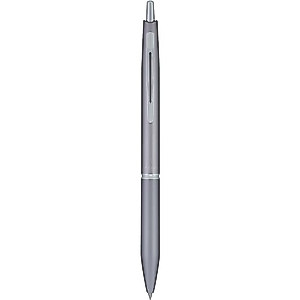 PILOT Acroball 1000 Ultra-Premium Refillable & Retractable Ball Point Pen, Gray Barrel, Fine Point, Black Ink, Single Pen (13659)