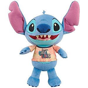 Disney Street Beach Small Plush Stitch, 9-Inch Stuffed Animal