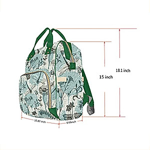 Artsadd Personalized Afro Puff Diaper Bag Backpack with Name, Blue Bubble Gum Plaid Daypack Customized Large Capacity Baby Backpack for Girls Baby Birthday Gifts