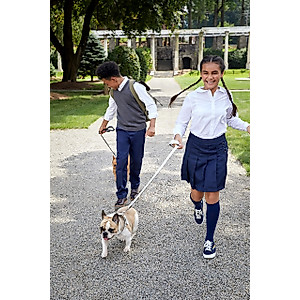 French Toast Little Girls' Long Sleeve Peter Pan Collar Blouse, White, 6