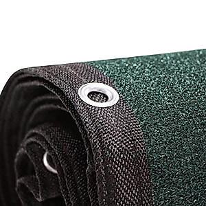 LOVE STORY Dark Green Privacy Screen Fence 5'x25', Fence Covering Privacy of 88% Shade Rating,200 GSM Shade Fabric Mesh Cover Heavy Duty for Chain Link Outdoor Fence, Patio, Wall Garden