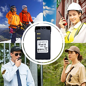 Teseko HNN9008A HNN9008 HNN9009 HNN9009A HNN9013A 7.2V 1500mAh NI-MH Two-Way Radio Battery Replacement for Motorola HT750 HT1225 HT1250 GP320 GP328 GP338 GP328 PR860