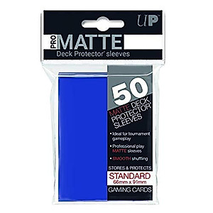Ultra Pro Sleeves Pro-Matte Card Game (Blue)