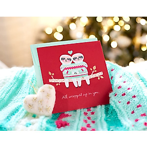 American Greetings Romantic Holiday Card (Favorite Place to Be)