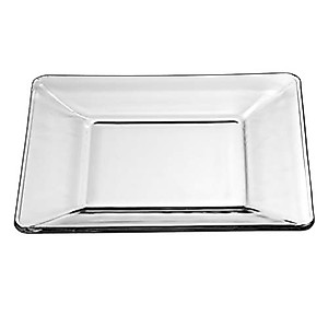 Libbey Tempo 12-Piece Glass Dinnerware Set, 37 oz, Clear, Service for 4