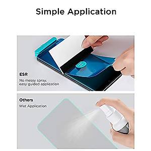 ESR TPU Screen Protector Compatible with Samsung Galaxy S20 Plus [2-Pack + 1 Extra for Practice] [Full-Coverage Liquid Skin] [Easy Installation Kit] for The Galaxy S20 Plus