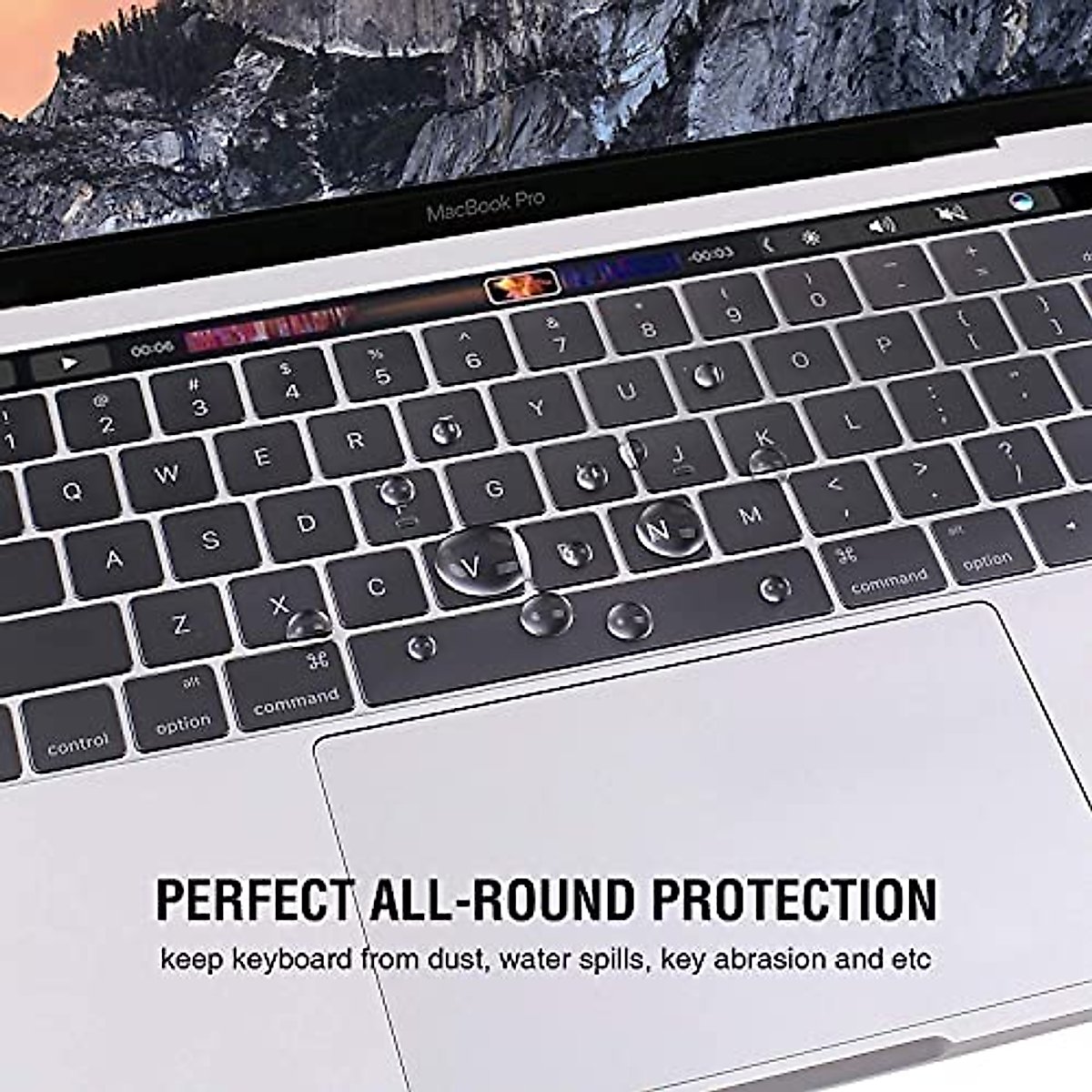 EooCoo Compatible with 2023 2022 M2 MacBook Pro 13 inch Case 2021-2016 Release M1 A2338 A2289 A2251 A2159 A1989 A1706 A1708 Protective Hard Case with Keyboard Cover, Screen Protector - Crystal Clear