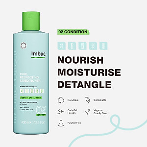 Imbue - Curl Respecting Conditioner for Wavy, Coily & Natural 4A-4C Hair, Embrace the Movement
