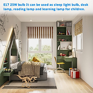 JIOTAR 25W 297048600 Refrigerator Light Bulb for Frigidaire T8 E17 Refrigerator Light Bul 241552802 AP3770086 AP3867287-1 Pack