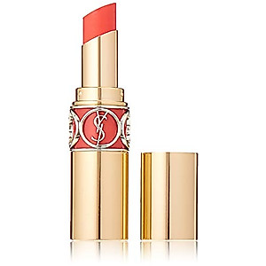 Yves Saint Laurent Rouge Volupte Shine Lipstick No.12 Corail Incandescent for Women, 0.15 Ounce