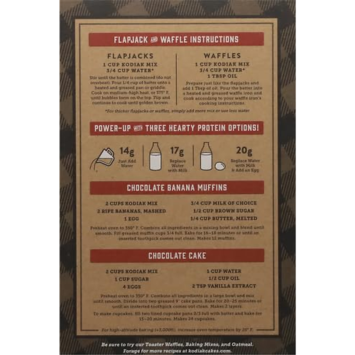 Power Cakes Dark Chocolate Flapjack & Waffle Mix