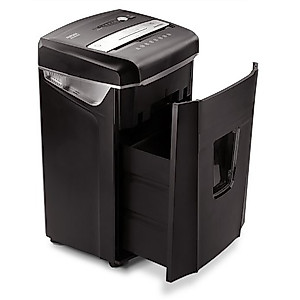 Aurora JamFree AU1400XA 14-Sheet Crosscut-Cut Paper / CD / Credit Card Shredder with Pull-Out Wastebasket