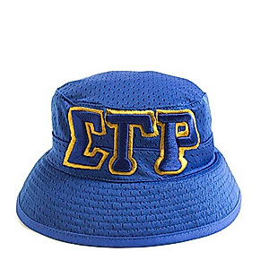 Sigma Gamma Rho Greek Letters Black Bucket Hat