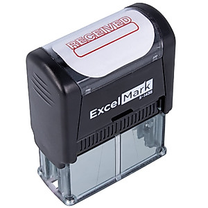 ExcelMark Received Self Inking Rubber Stamp