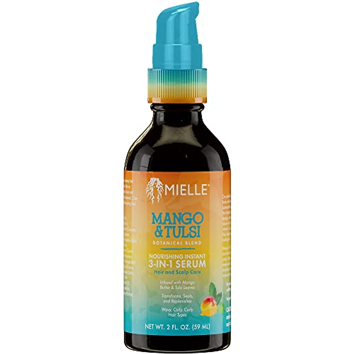 Mielle Organics Mango & Tulsi Nourishing Instant 3-in-1 Serum
